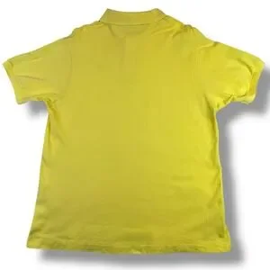 Lacoste | Shirts | Lacoste Devanlay Yellow Pique Polo Shirt Mens 7 ...